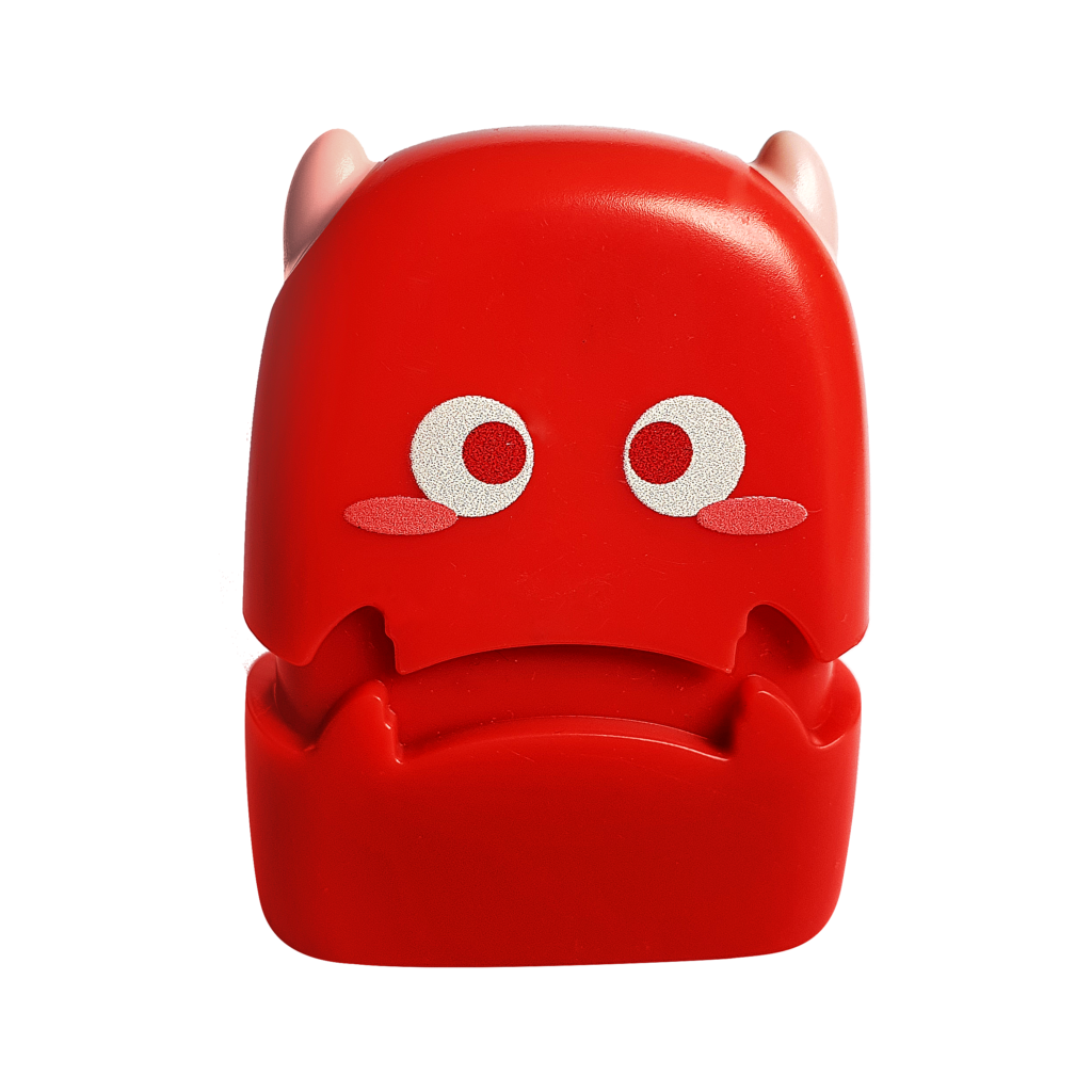 Monster Stamp Red - Custom Pre Inked Flash Stamp